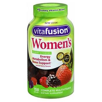 Vitaminas Gomosas Vitafusion para Mulheres - 150 Unidades (2 Pacotes ...