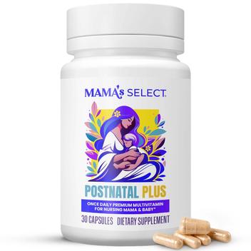 Vitaminas pós-natais Mama's Select Boost Hair Recovery 30 cápsulas - Vitaminas A-Z - Magazine Luiza