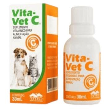 VitaVet C Ácido Ascórbico - 30ml - Vetnil - Vitaminas e Suplementos ...