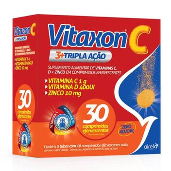 Vitaxon c tripla ação com 30 comprimidos - AIRELA - Vitaminas A-Z ...