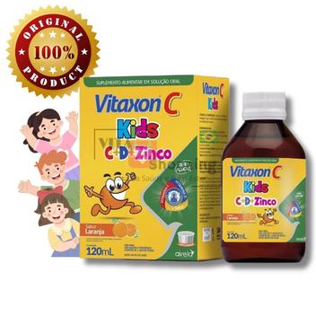 Vitaxon Kids Vitamina C D e Zinco + Imunidade 120ML - AIRELA ...