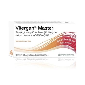 Vitergan Master com 30 Capsulas Gelatinosas Moles - Marjan farma ...