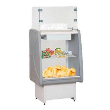 Vitrine Natural com Caixa 80cm Cinza Termisa - Móveis para Loja ...
