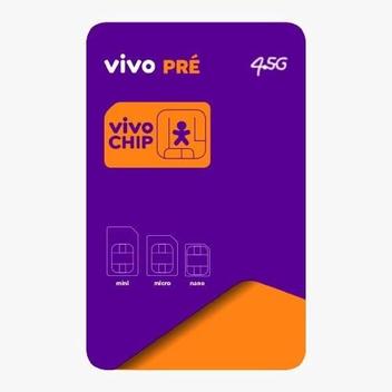 VIVO Chip Pré Pago sem recarga - Chip de Celular - Magazine ...
