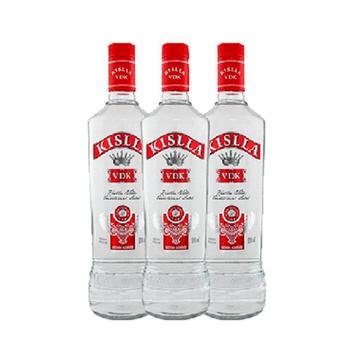 Vodka Kislla Tradicional 3x900ml - Vodka - Magazine Luiza