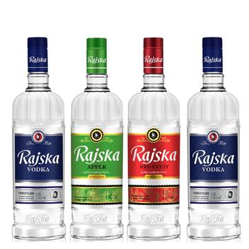 Vodka Rajska Trad. 02 Un, Rajska BM Ap 1 Un , Rajska BM Red Fruits 1 Un ...
