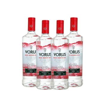 Vodka Vorus Frutas Vermelhas 1L - Sabor Red Berries - Salton - Vodka ...