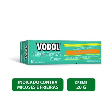 Vodol Nitrato de Miconazol 20mg/g Creme Dermatológico 28g - Pomadas ...