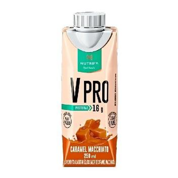 VPRO PROTEÍNAS 18g RTD CARAMEL MACCHIATO 250ml NUTRIFY - Bebida ...
