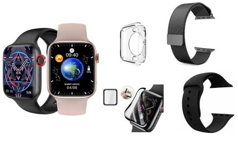 W28 Pro Smartwatch Original Preto Lançamento Atividades Fisicas Siri ...