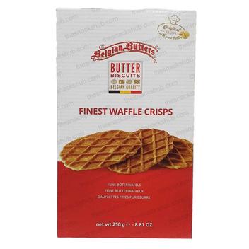 Waffle Belgian Finest Butter Biscuits Crisp 250g - Belgian Butters ...