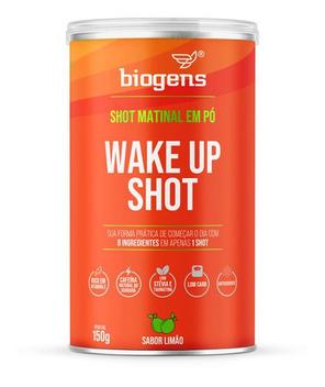Wake Up Shot Matinal - Imunidade, 150g / 30 Doses, Sabor Limão, Biogens ...