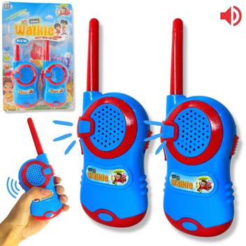 Walk Talk Radio Comunicador Infantil De Brinquedo - Europio - Walkie ...
