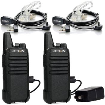 Walkie Talkies Recarregáveis Retevis RT22 (2 Unidades) - Rádio de 2 ...