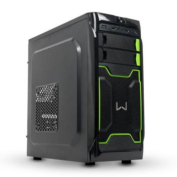 Warrior Haida Gabinete Gamer Verde - Ga187 - Peças para Computador e ...