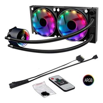 Water Cooler Argb 2 Fan +contr Remoto Ice Chill 240 Gamemax - Water ...