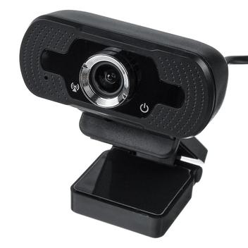 Webcam HD 1080P com Fio e Microfone - para PC, Laptop e Desktop ...