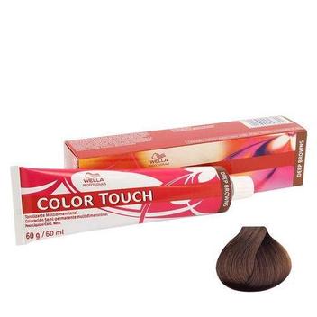 Wella Color Touch 7/7 Loiro Médio Marron 60g - Coloração de Cabelo ...