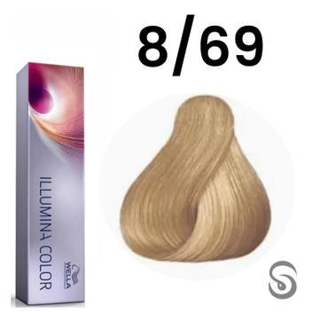Wella Illumina Color 8/69 60ml - Tinta de Cabelo - Magazine Luiza