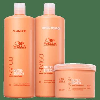Wella Kit Invigo Nutri-enrich (3 produtos) - Wella Professionals - Kit ...