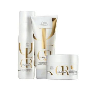 Wella Kit Oil Reflections Tratament Prof Trio (3 Produtos) - Wella ...