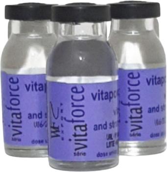 Wf 3 Ampolas Fortalecimento Vita Force 12ml - WF Export - Kit de ...