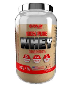 Whey 100% Pure Concentrate - Pote 900g - Red Lion - Red Lion Nutrition ...