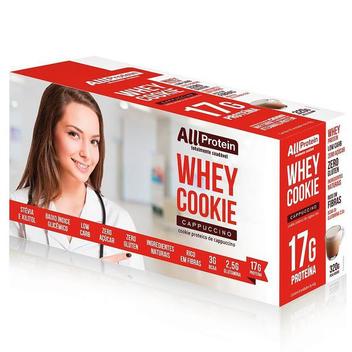Whey cookie cappuccino 8 unidades 40g cada - 320g - EMPORIO PERRONI - Whey Protein - Magazine Luiza