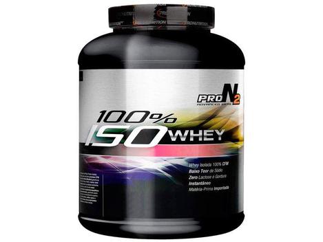 Whey Isolado 100% Iso Whey 2,268 Kg - Morango - ProN2 - Whey Protein ...