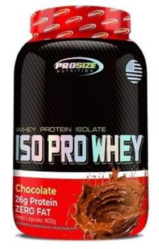 Whey Isolado Novo Iso Pro Size Nutrition 900G - Chocolate - Whey ...