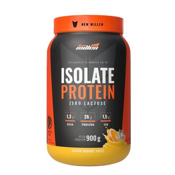 Whey Isolate Protein Pote 900g New Millen Orange Juice - Whey Protein ...