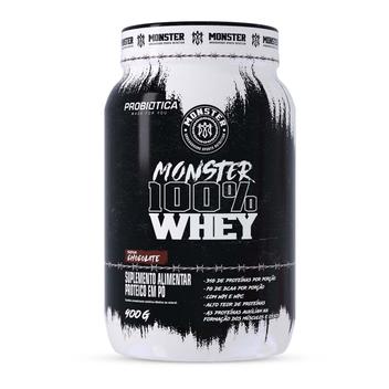 Whey Monster Probiótica 900g Alta Proteína 31g por Dose - Whey Protein ...