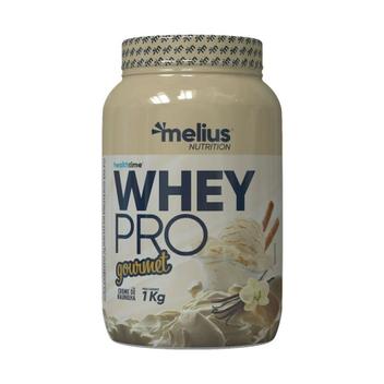 Whey Pro Gourmet (1kg) - Sabor: Creme de Baunilha - Health Time Nutrition - Whey Protein ...