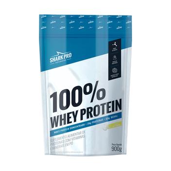 Whey Protein 100% Sabor Leitinho 900g Refil Shark Pro - Whey Protein ...