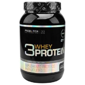 Whey Protein 3W 900g Probiotica Chocolate - Whey Blend - Magazine Luiza