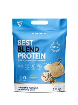 Whey Protein Body Shape Best Blend Concentrado e Hidrolisado Sem Soja 1 ...