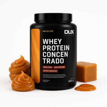 WHEY PROTEIN CONCENTRADO 900g DOCE DE LEITE DUX - Whey Protein ...