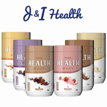 Whey Protein + Creatina + Glutamina 720g - J & I Health - Suplementação ...