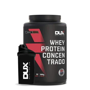 Whey Protein Dux Concentrado Suplemento + Coqueteleira Garrafinha ...