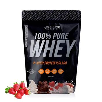 Whey Protein Isolado Concentrado Zero Açúcar Fullife 900g - Fullife ...