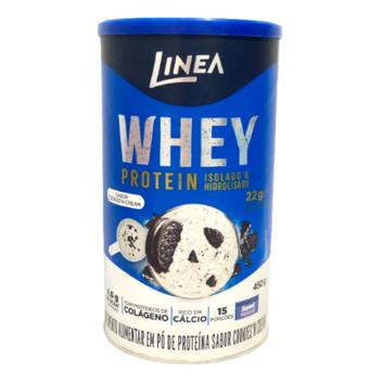 Whey Protein Isolado E Hidrolisado Linea Cookiess Cream 450G - Whey ...