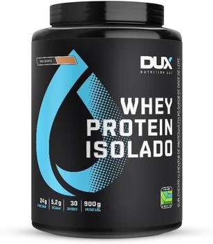 Whey Protein Isolado Sabor Doce de Leite Pote de 900g-Dux Nutrition ...