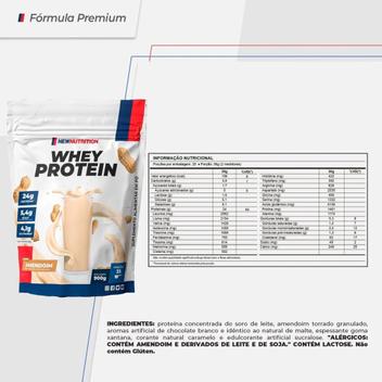 Whey Protein NewNutrition 900g - Concentrado - Whey Protein Hidrolisado ...