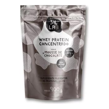 Whey Protein Sem Lactose Sabor Mousse De Chocolate 900g 34 Lab - Whey ...