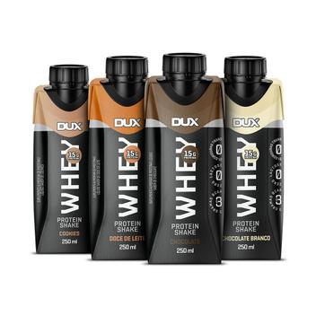 WHEY PROTEIN SHAKE - 250ML (PACK C/ 4 UNIDADES) - Um de Cada Sabor ...