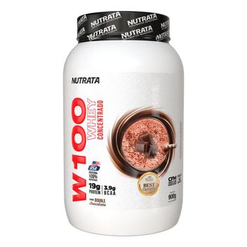 Whey Protein W100 Concentrado 900g Nutrata - Whey Protein Concentrado ...