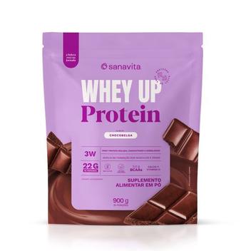 Whey Up 3W Sabor Chocobelga 900g Sanavita - Whey Blend - Magazine Luiza