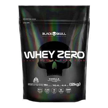 Whey Zero 2 Kg Refil - Black Skull - Massa Muscular - Magazine Luiza