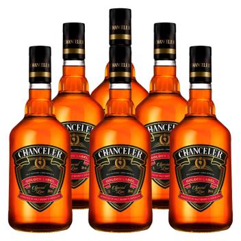 Whisky Chanceler Golden Label Special Line 1l 6 Unidades - Whisky ...