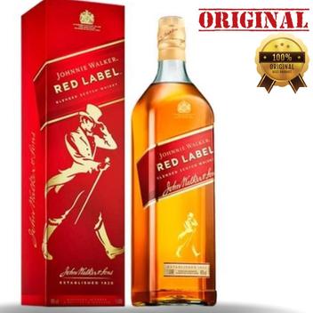 Whisky Johnnie Walker Red Label 1 Litro Original - Diageo - Whisky - Magazine Luiza
